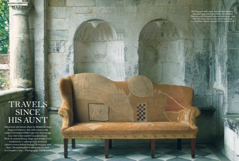 Christopher Gibbs and a Remarkable Georgian Sofa | Enfilade