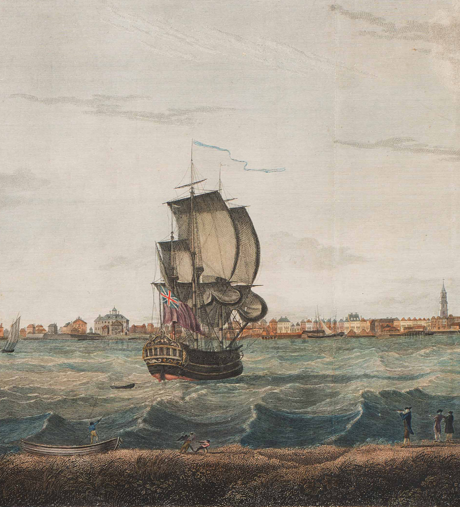 New Acquisition | View of Charleston, ca. 1774 | Enfilade