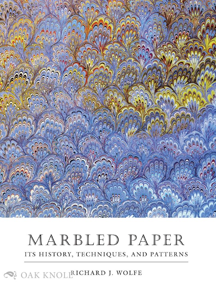 New Book | Marbled Paper | Enfilade