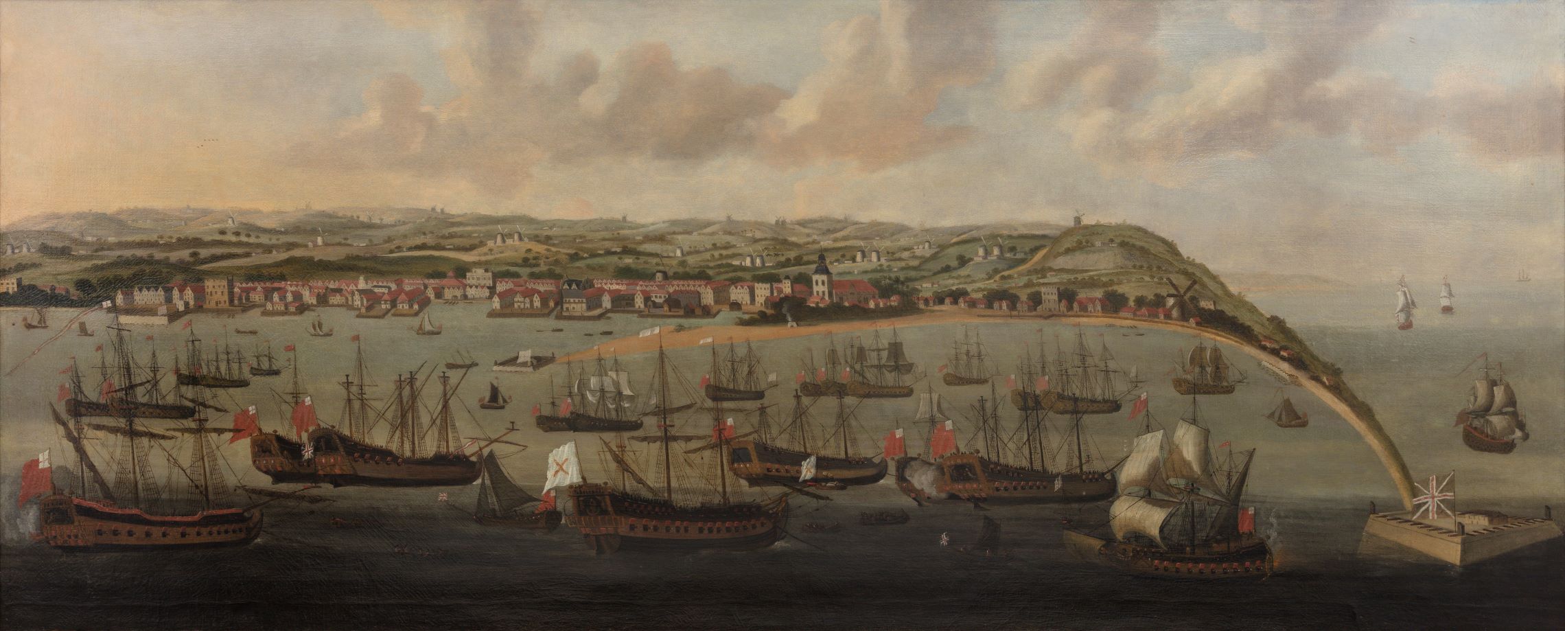 Dyrham Park (NT) Acquires Painting of the Port of Bridgetown, Barbados ...