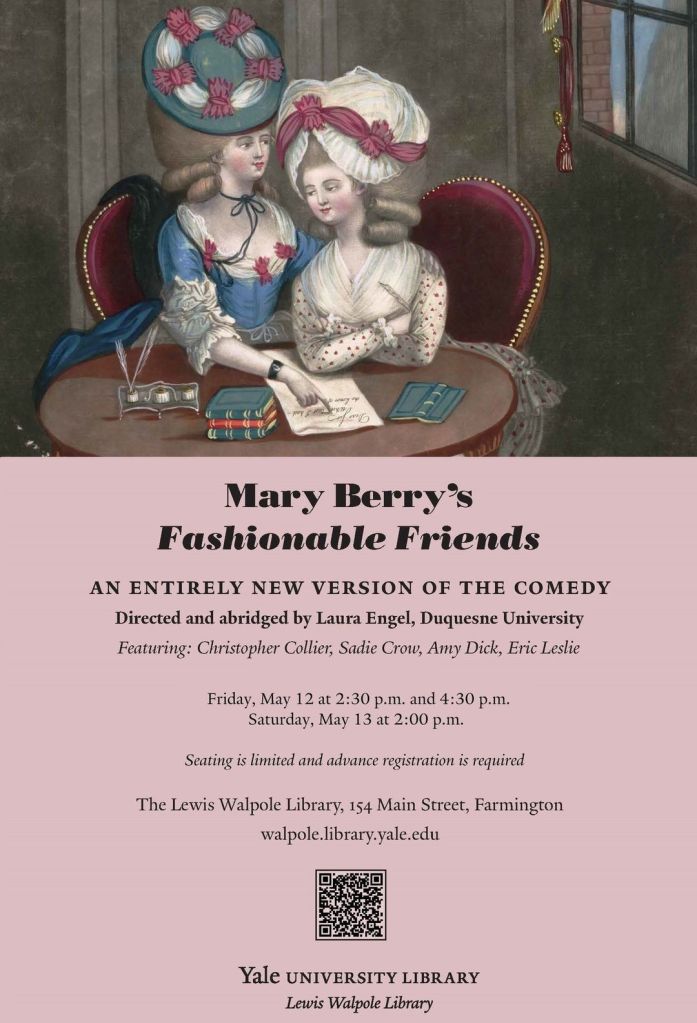 Performance | Mary Berry’s Fashionable Friends | Enfilade