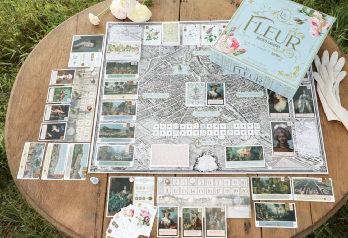 Board Game | La Fleur: Extravagant Gardens in Rococo France | Enfilade